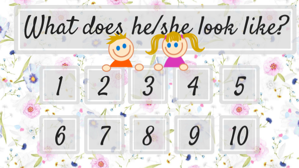 What does he/she look like? | Genially