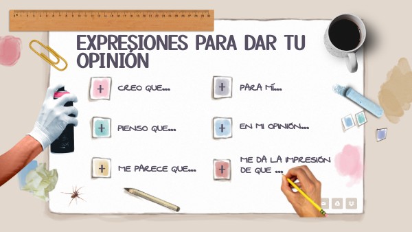 EXPRESIONES PARA DAR TU OPINIÓN