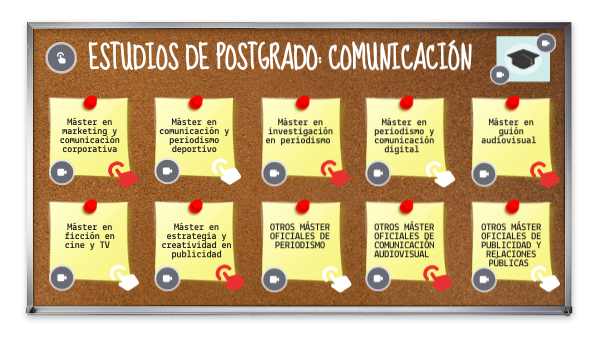 ESTUDIOS POSTGRADO: COMUNICACIÓN | Genially