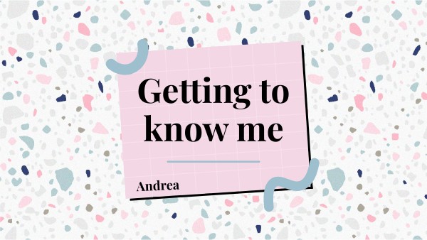 GETTING TO KNOW ME - ENGLISH PRESENTATION 2021.2022