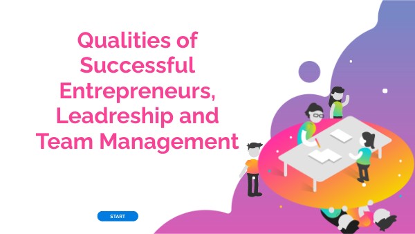 Qualities of Successful Entrepreneurs, Leadreship and Team Building ...