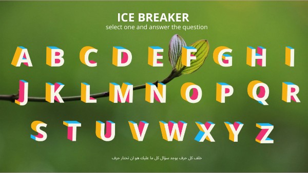 ice breaker | Genially