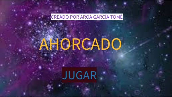 JUEGO AHORCADO | Genially