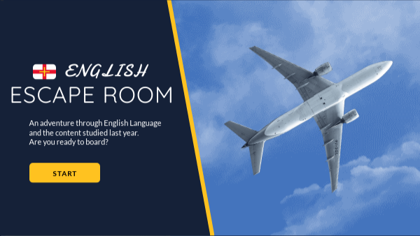 English Escape Room First Grade | Genially