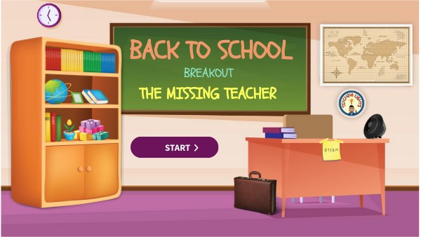 BACK TO SCHOOL - BREAKOUT | Genially