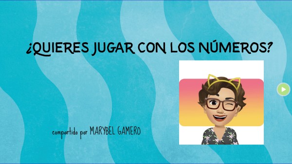 JUGAMOS CON LOS NÚMEROS