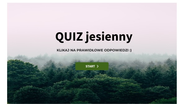 Jesienny quiz | Genially