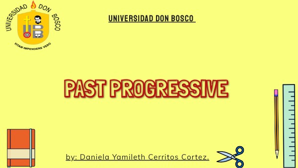 past progressive | Genially