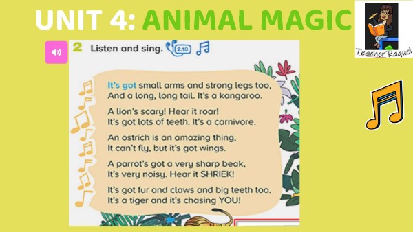 UNIT 4: "ANIMAL MAGIC 3º | Genially