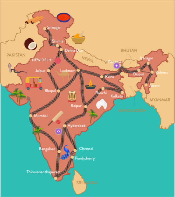 India Map | Genially