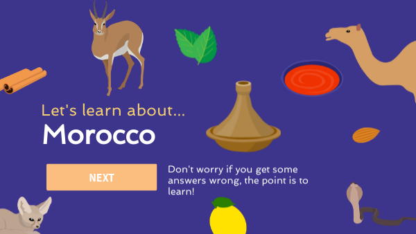 Quiz about Morocco | Genially