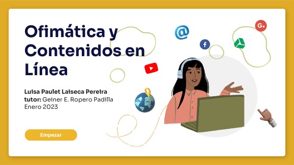 Ofimática y contenidos en Línea