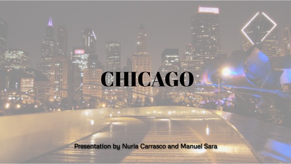 PRESENTATION CHICAGO | Genially