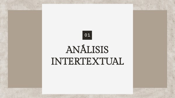 Tarea 4. Exposición sobre intertextualidad