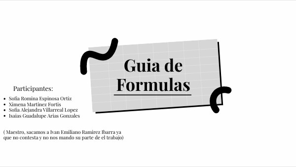 FORMULARIO | Genially