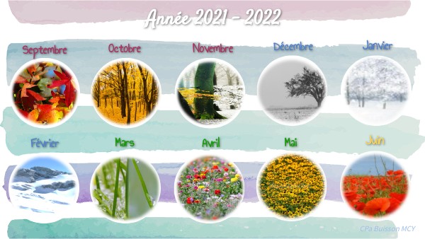 Calendrier Rituel CPA Buisson MCY