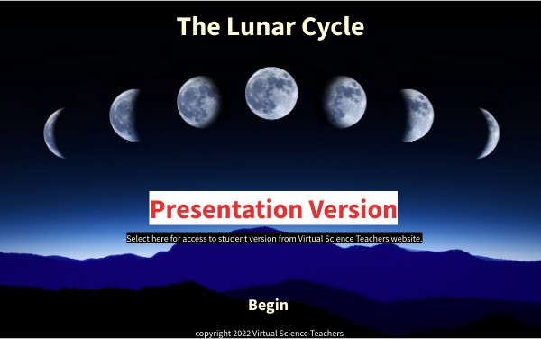 Teacher Presentation: Phases of the moon
