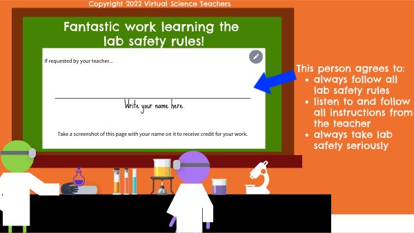 End of Lab Safety | Genially