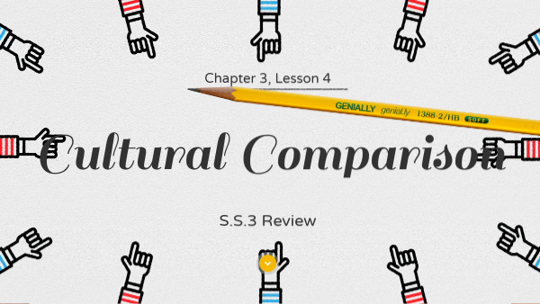 S.S. 3 Chapter 3 Lesson 4:Cultural Comparison | Genially