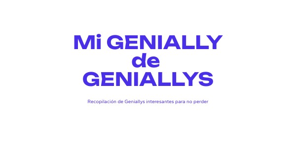 Mi genially de genially