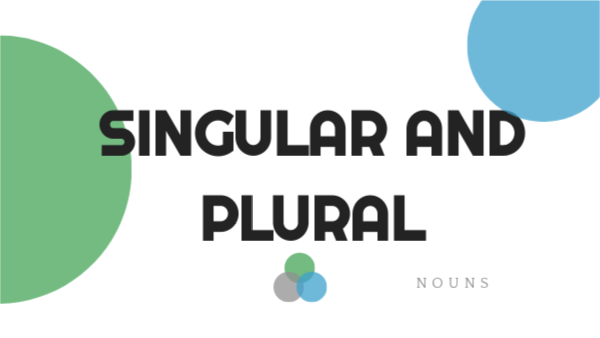 SINGULAR AND PLURAL | Genially