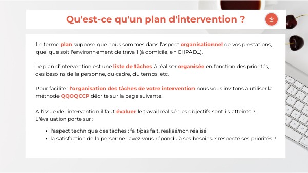 Le plan d'intervention