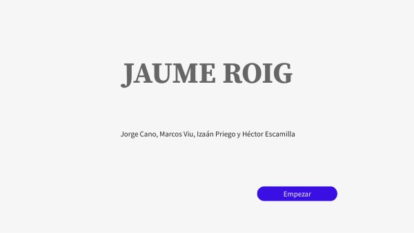 Jaume Roig | Genially