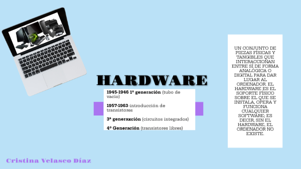 Presentación Hardware Cristina Velasco