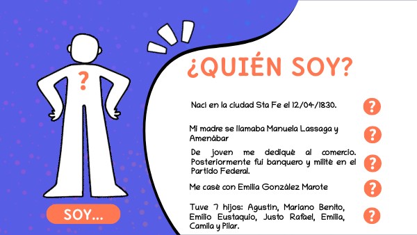 Adivina quién soy | Genially