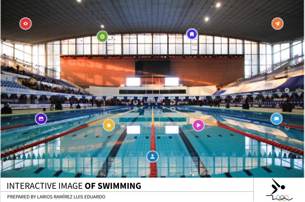 INTERACTIVE IMAGE OF SWIMMING