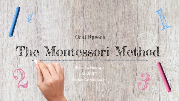 THE MONTESSORI METHOD