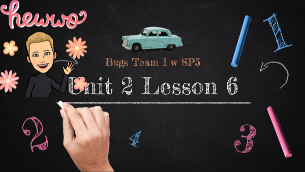 BUGS TEAM 1 U 2 lesson 6 | Genially