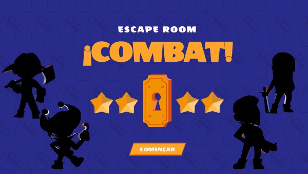 ESCAPE ROOM ¡combat! | Genially