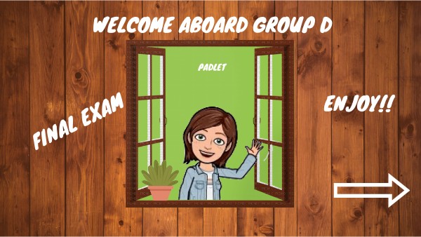 GROUP D. FINAL EXAM | Genially