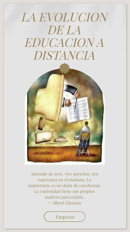 EVOLUCION DE LA EDUCACION A DISTANCIA