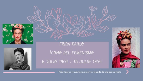 PRESENTACIÓN FRIDA KAHLO | Genially
