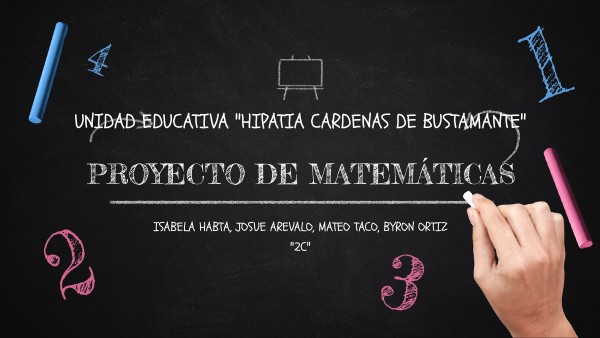 proyecto matematicas 2c