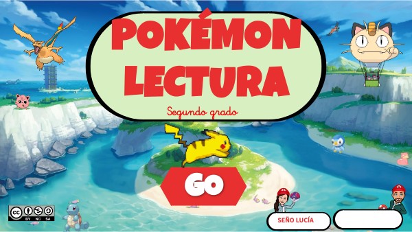 POKÉMON LECTURA - infantil SEGUNDO
