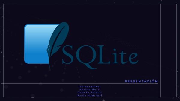 Sqlite | Genially