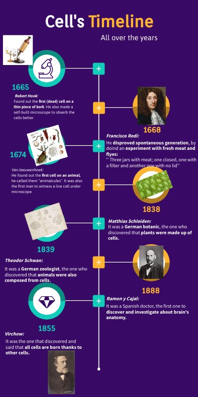 Cell's Timeline | Genially