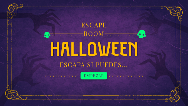 ESCAPE ROOM HALLOWEEN ALÍAS | Genially