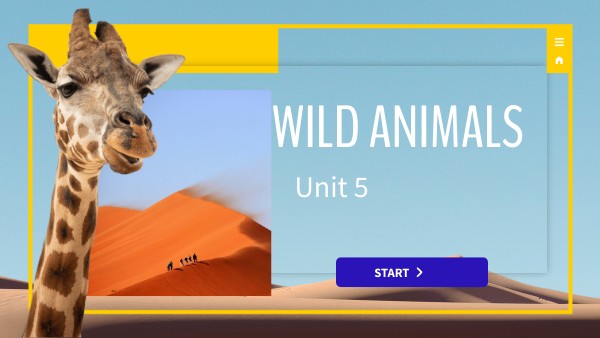 Wild animals unit 5 | Genially