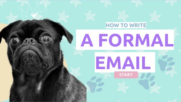 A FORMAL EMAIL | Genially