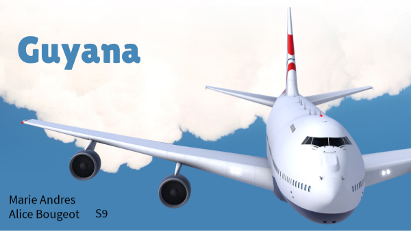 Exposé anglais Guyana | Genially