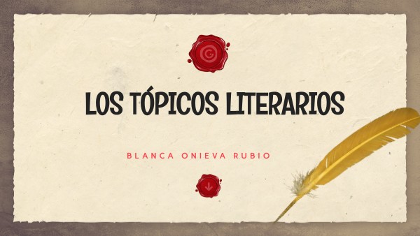 tópicos literarios | Genially