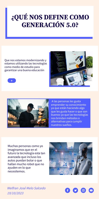 ¿QUÉ NOS DEFINE COMO GENERACIÓN 5.0?