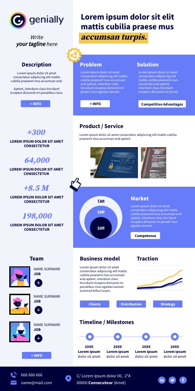 VERTICAL GENIAL ONE PAGER | Genially