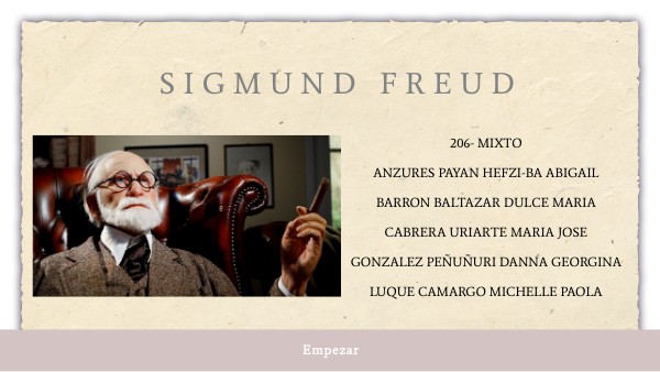 Presentación FREUD | Genially