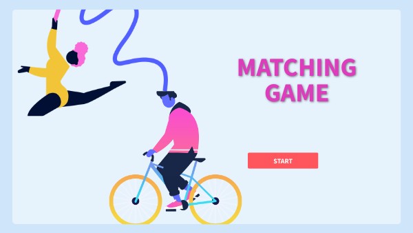 Matching game | Genially