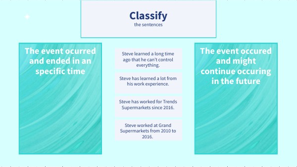 Classifying sentences Unit 2 Lesson 8